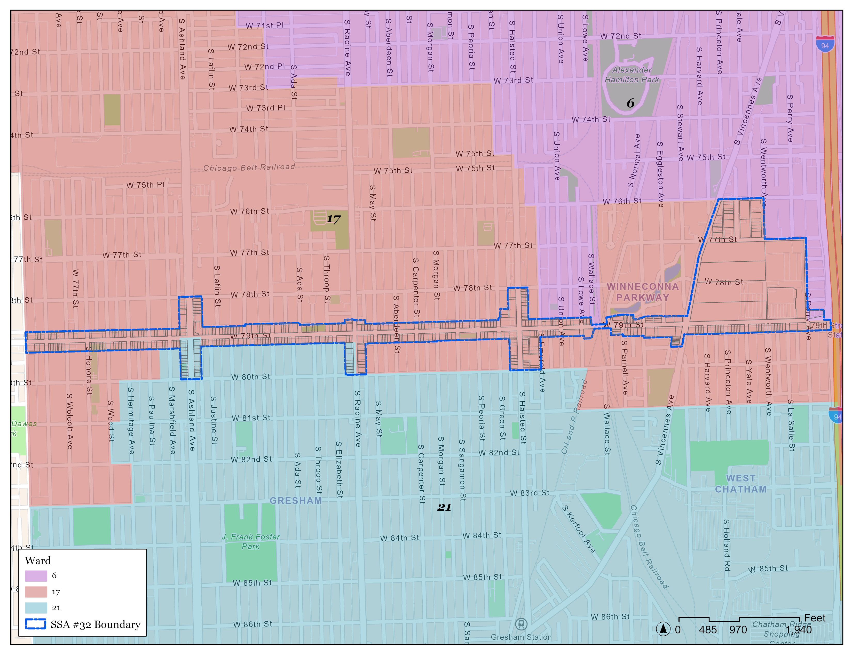 SSA Map – SSA #32 Reconstitution